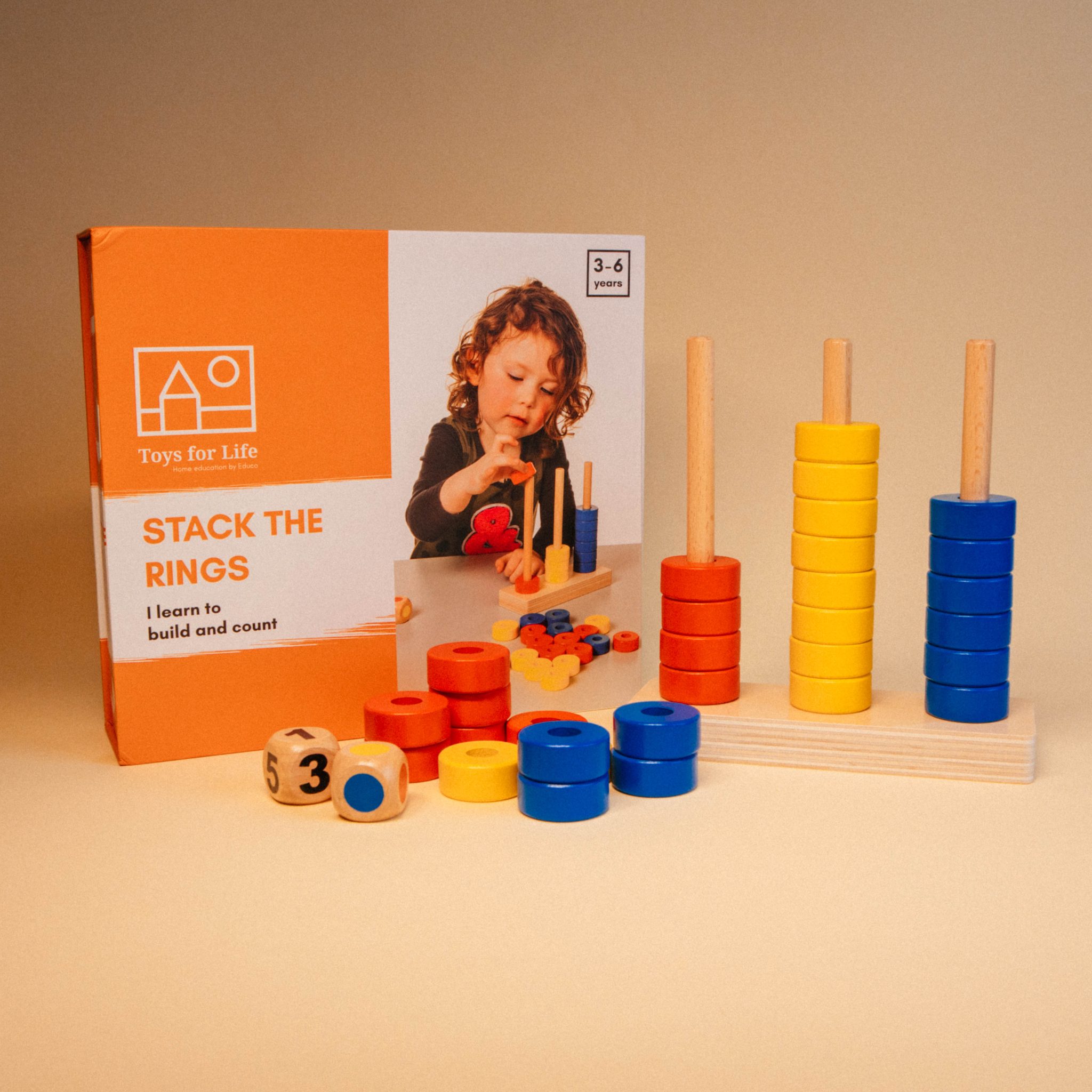 Stack the rings | Toys for Life - Joykidz Malaysia